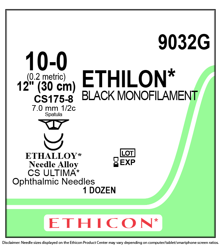 Ethicon 9032G ETHILON Nylon Suture