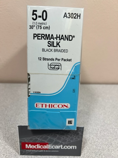 Ethicon A302H PERMA-HAND Silk Suture