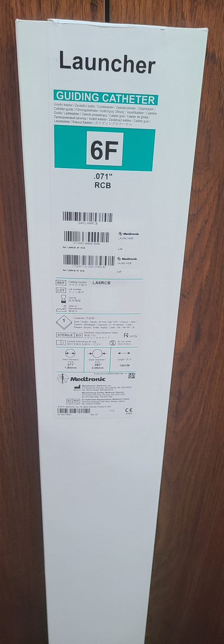 Medtronic LA6RCB Launcher ® Coronary Guide Catheter RCB