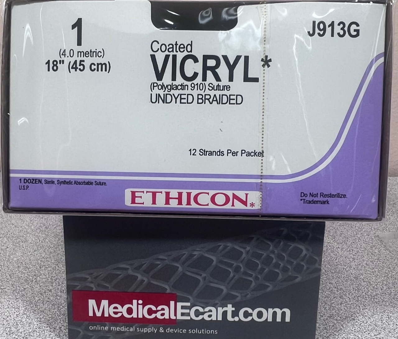 Ethicon J913G COATED VICRYL® (polyglactin 910) Suture