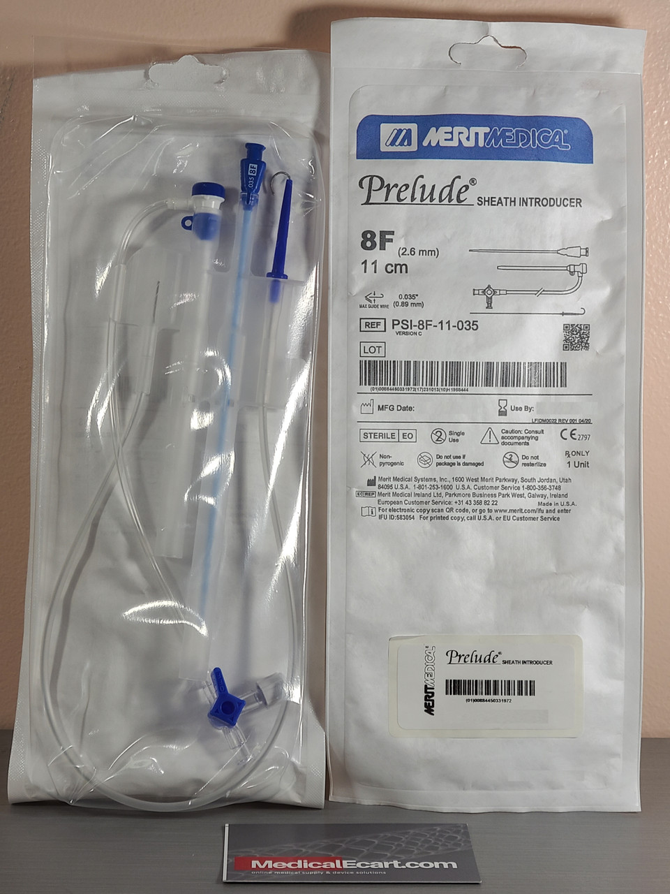 PSI-8F-11-035-18G Prelude® 11cm 8F Sheath Introducer