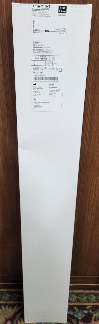 St. Jude Medical, G408320, AGILIS NXT, STEERABLE, INTRODUCER, Small ...