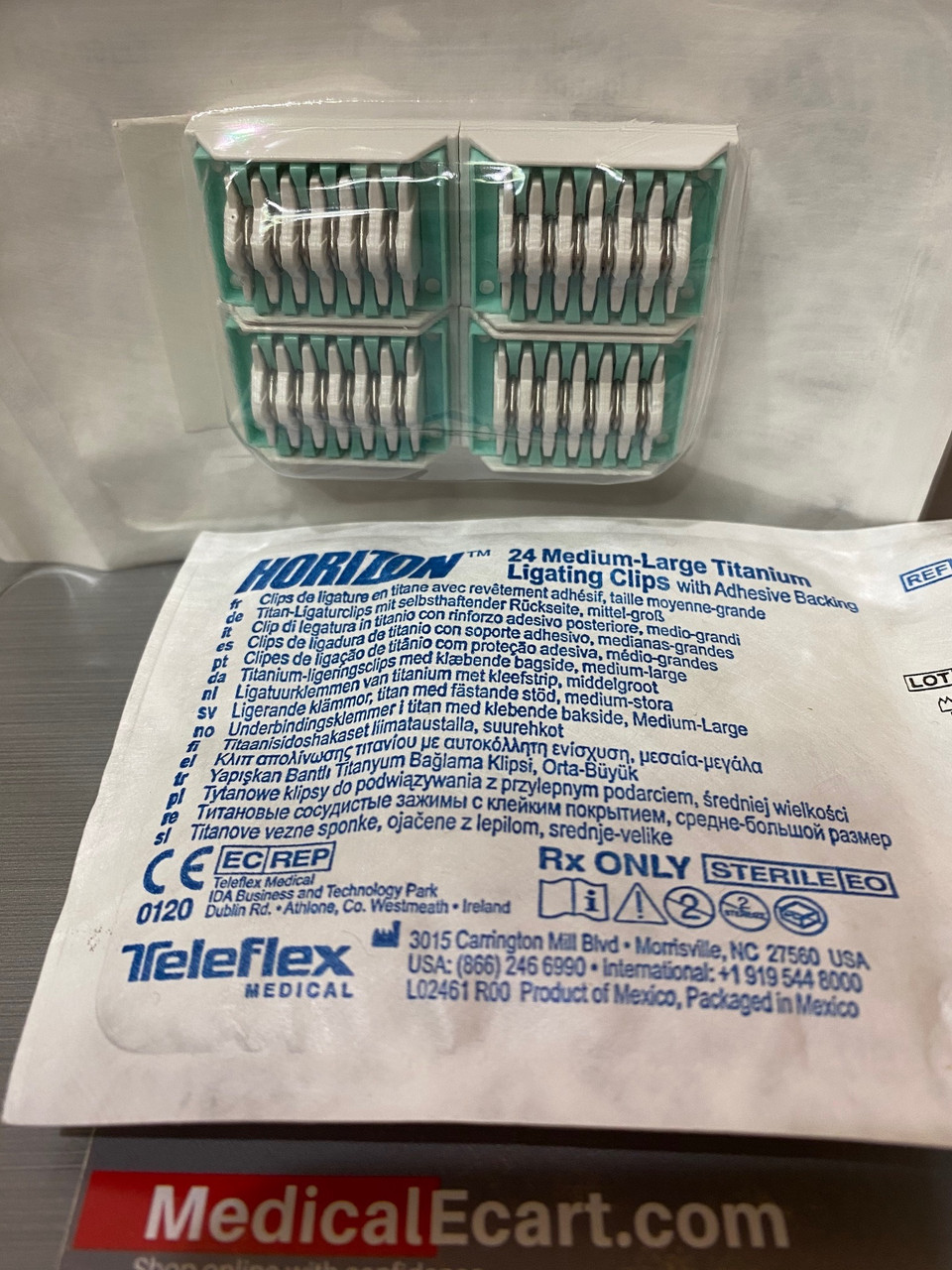 ligating clips titanium