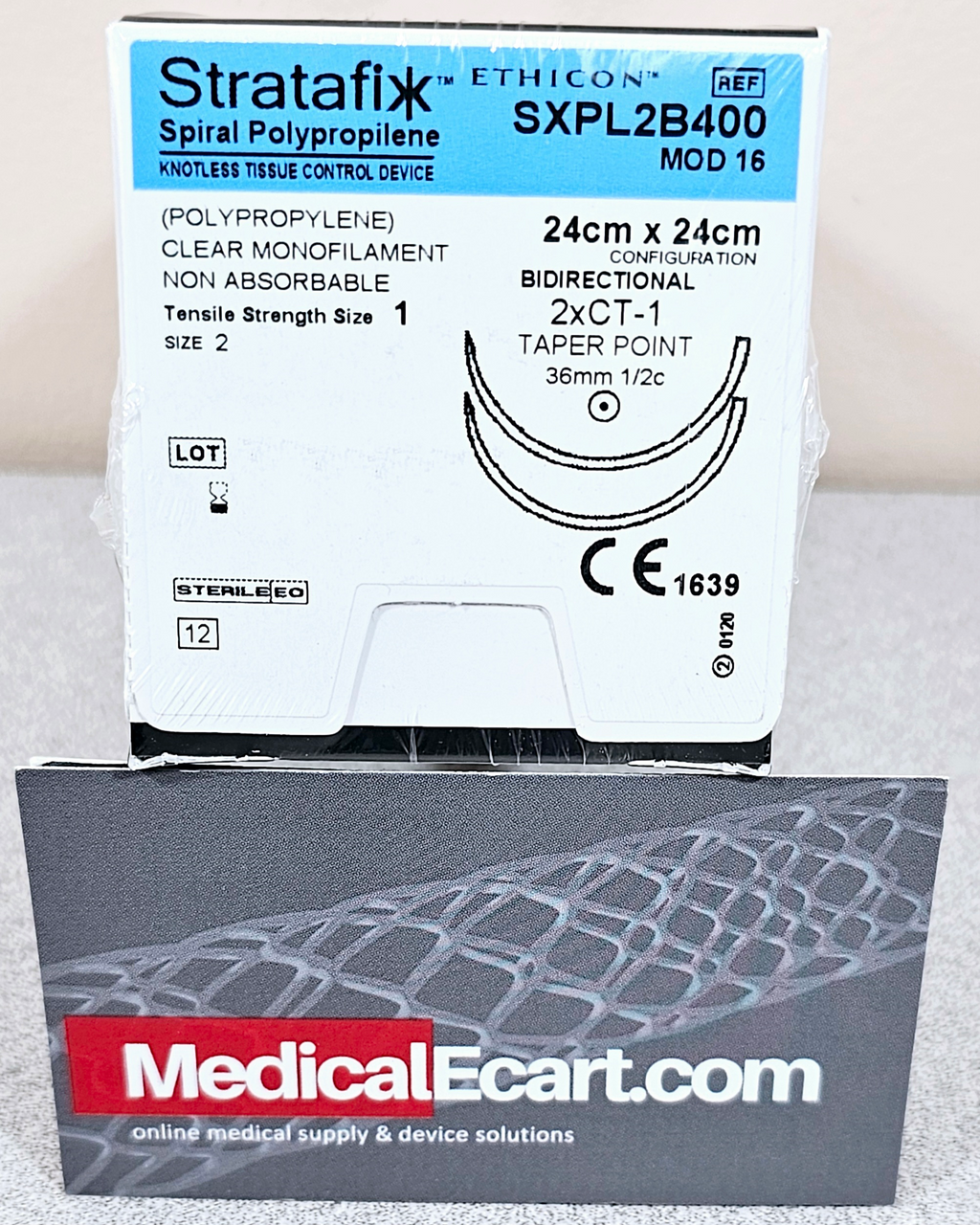 Ethicon SXPL2B400 STRATAFIX™ Spiral Polypropylene Suture