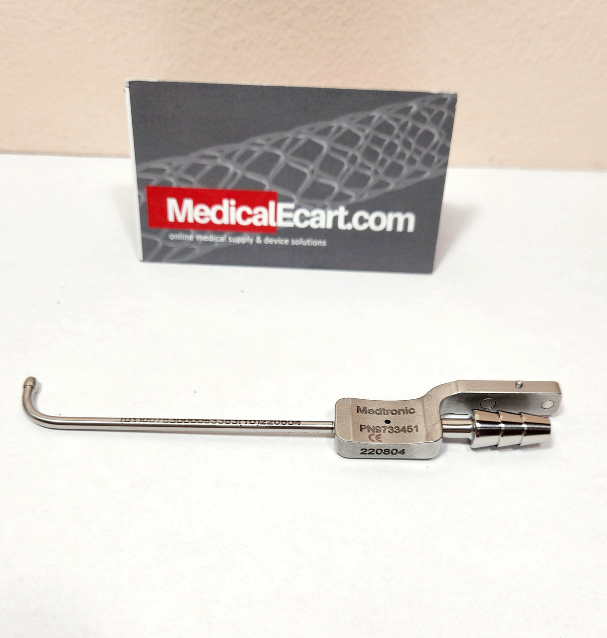 Medtronic 9733451 Fusion™ENT Instrument Set, 90 deg Curved Suction