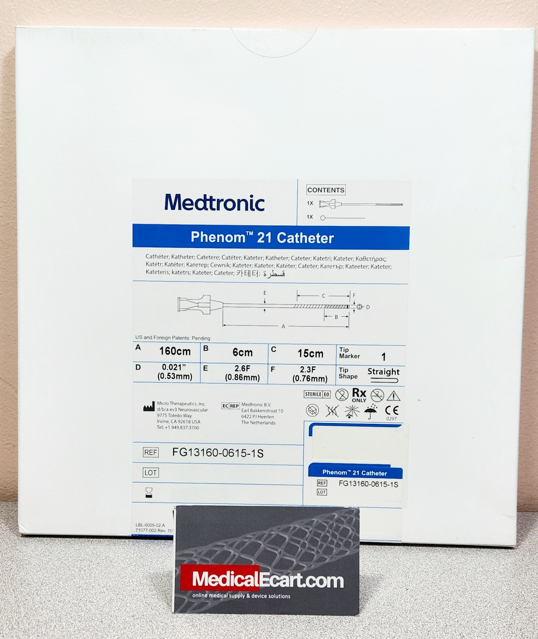 FG13160-0615-1S Phenom 21 Catheter