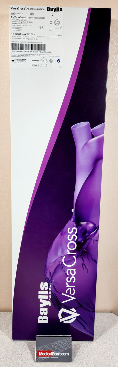 Baylis VXSK0006 VersaCross® Access Solution, RF Wire, Transseptal Sheath