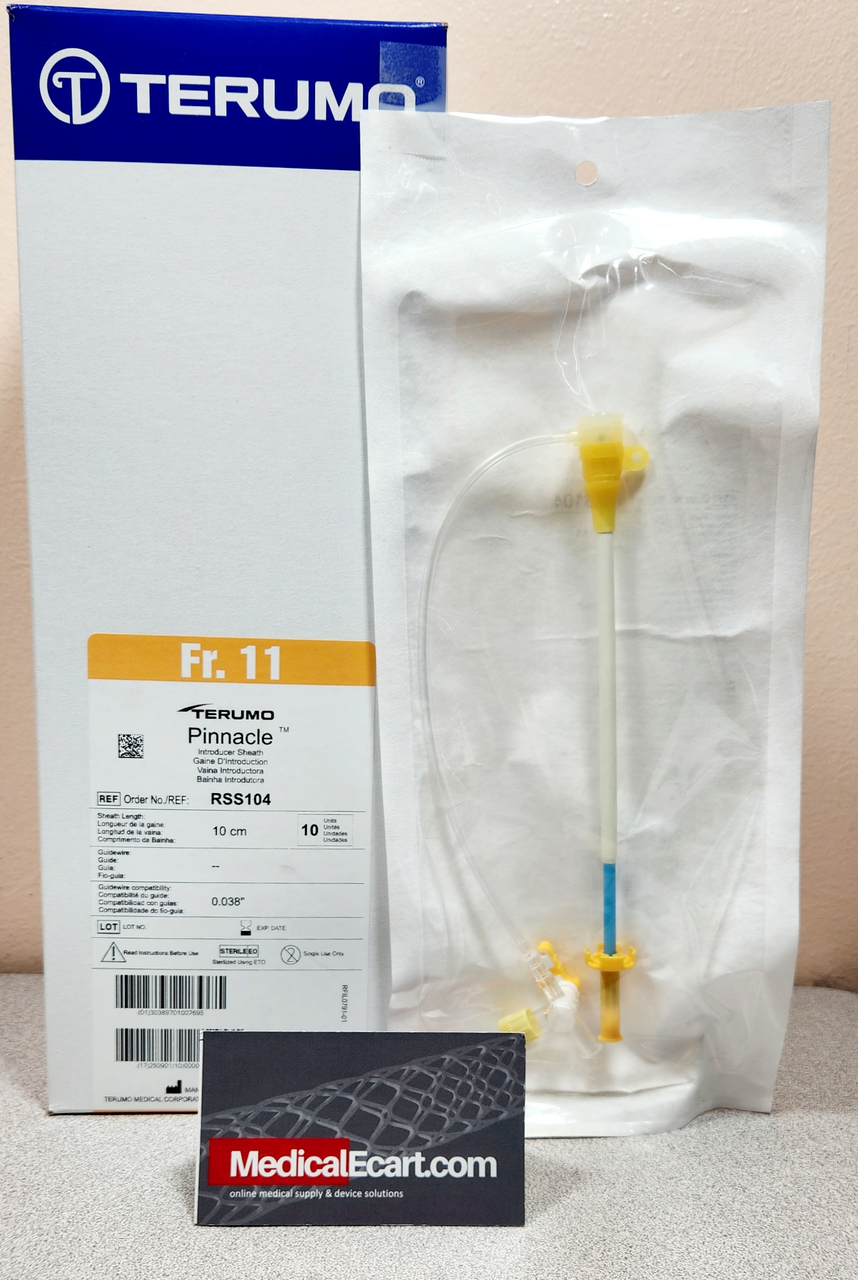Terumo RSS104 Pinnacle Introducer Sheath