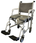 Drive NRS185006 Rehab Shower Commode Chair 24" Wheels