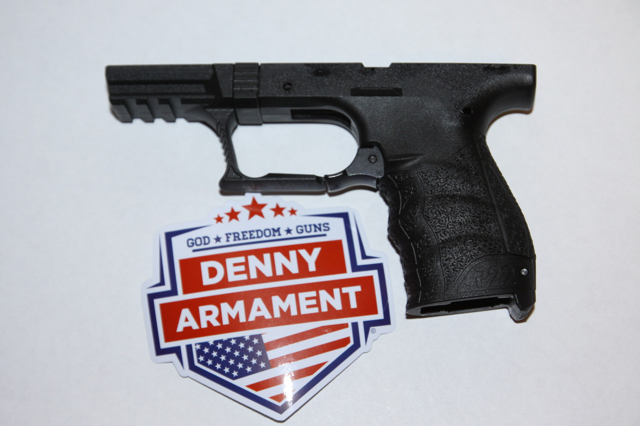 Walther Factory New P22 22LR grip frame assembly - DENNY ARMAMENT LLC