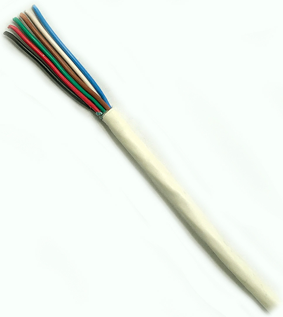 22 Gauge 6 Conductor Plenum Unshielded Security and Control Cable ...