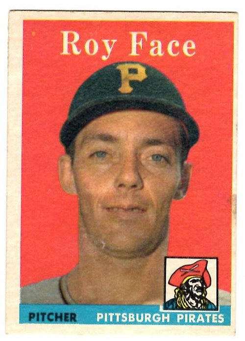 1958 Topps #74 Roy Face EX Pirates C0020 - BobsBaseballCards.com