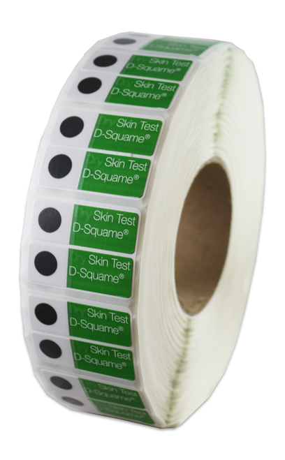D-Squame Skin Indicator - 2up Label