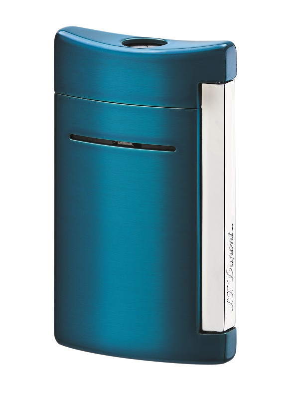 S.T. Dupont MiniJet Lighter - Blue Wiz - Cigar Hut