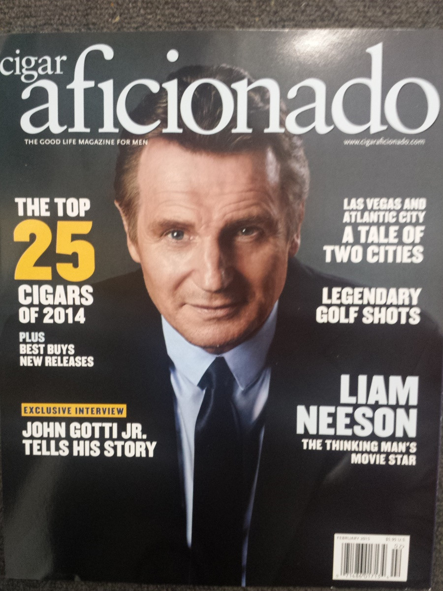 Cigar Aficionado Magazine - February 2015 - Cigar Hut