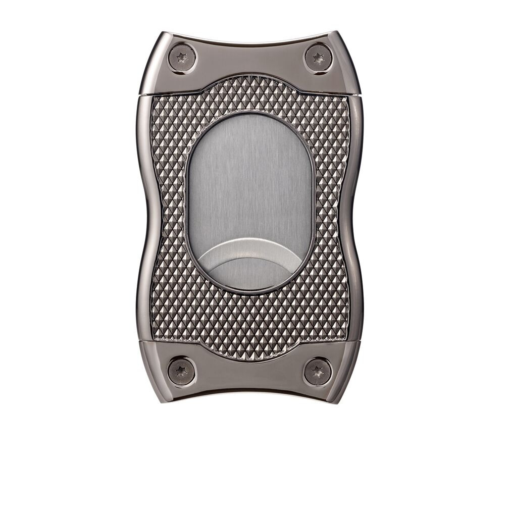 Colibri Two-in-one V-Cut and Straight Cut - gunmetal - Cigar Hut