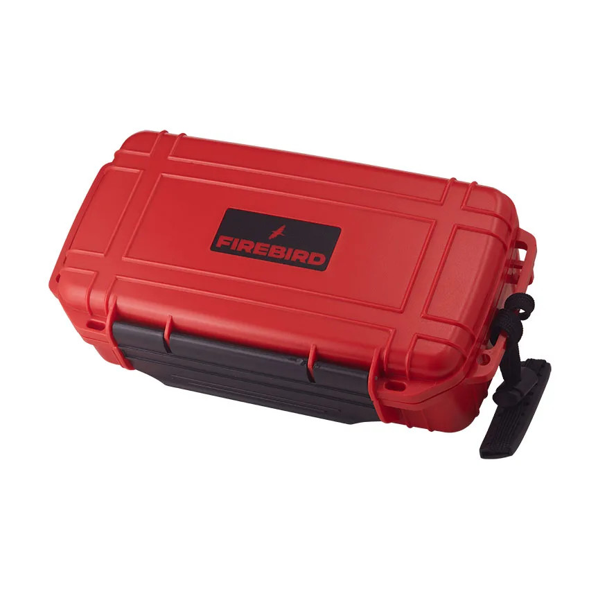 Firebird 10 Cigar Travel Case -Red - Cigar Hut