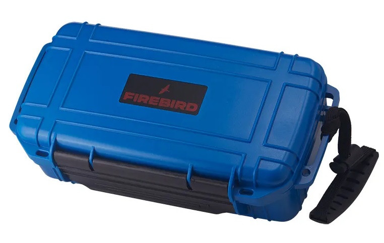 Firebird 10 Cigar Travel Case -Blue - Cigar Hut