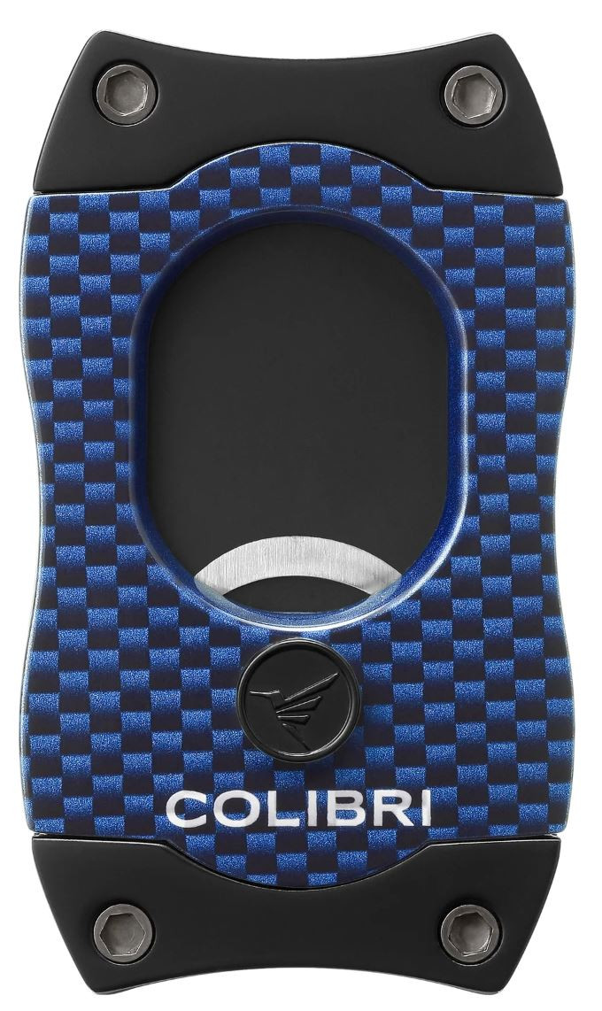 Colibri S-Cut - Blue Carbon Fibre - Cigar Hut