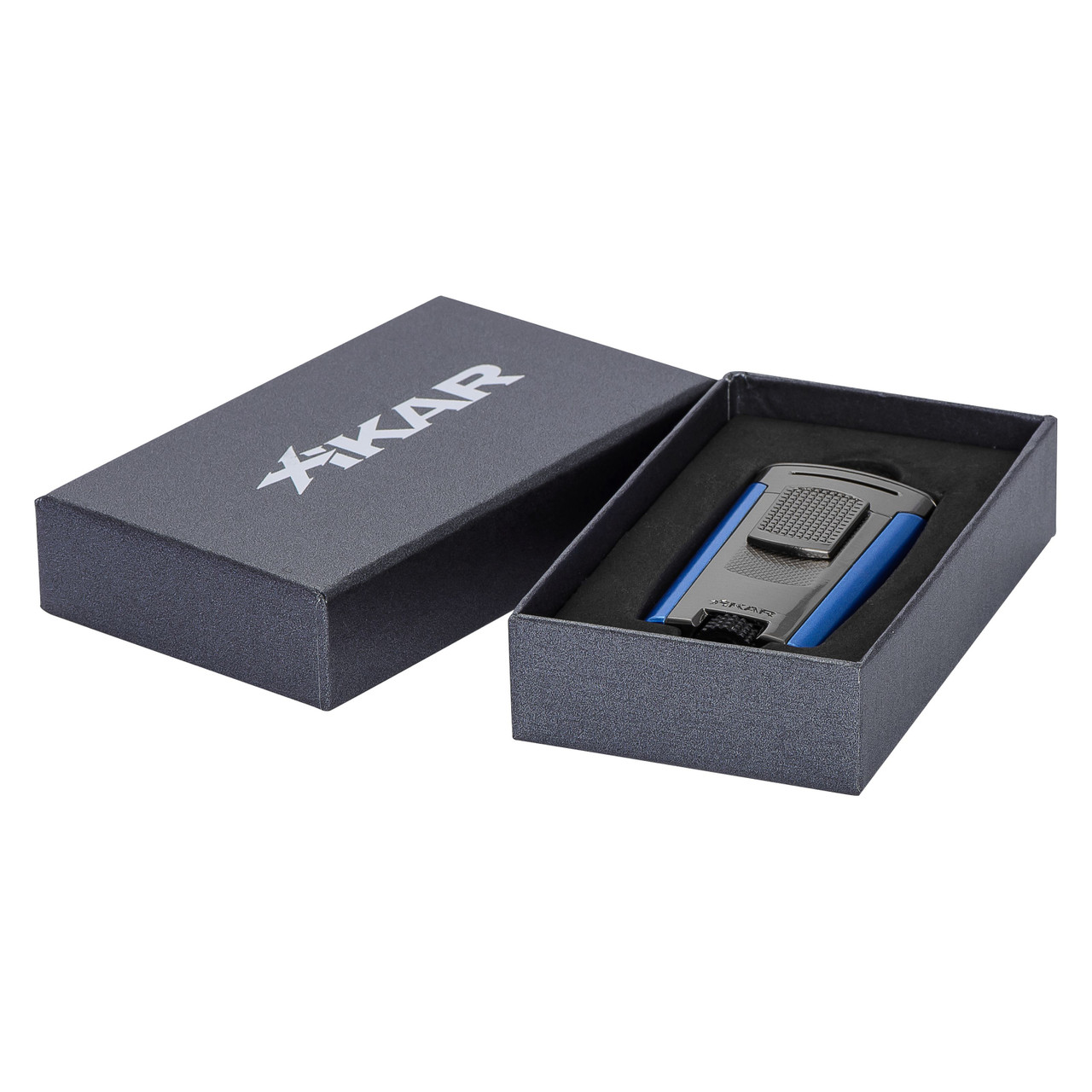 Astral Single Jet Lighter - Blue - Cigar Hut