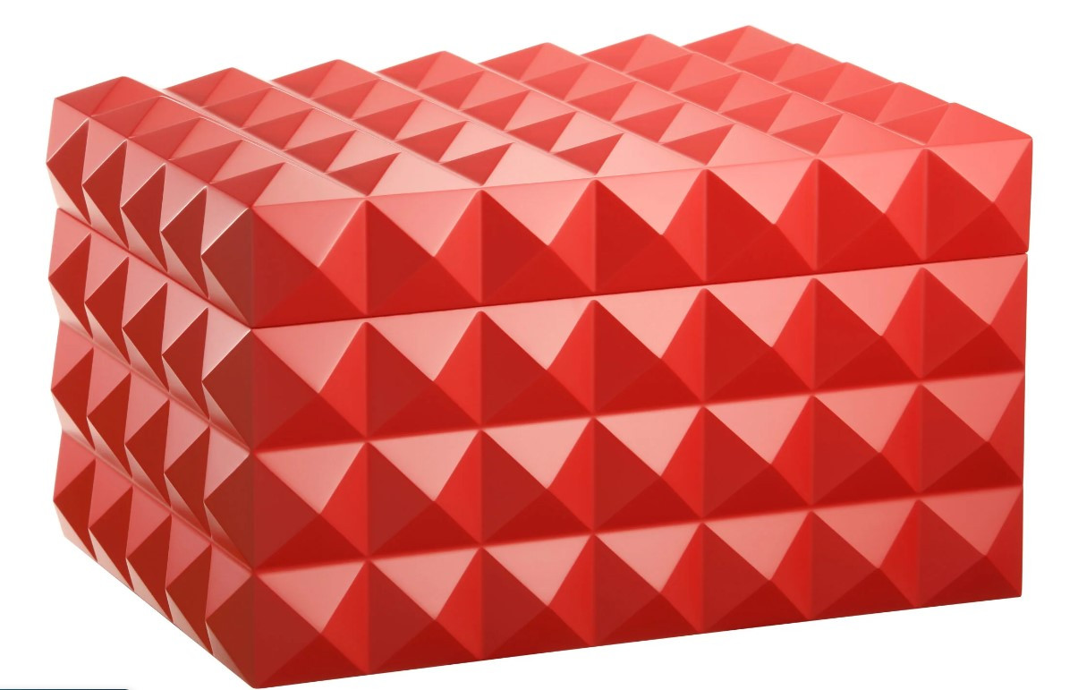 Colibri Grand Quasar Soft Close Humidor - Red - Cigar Hut