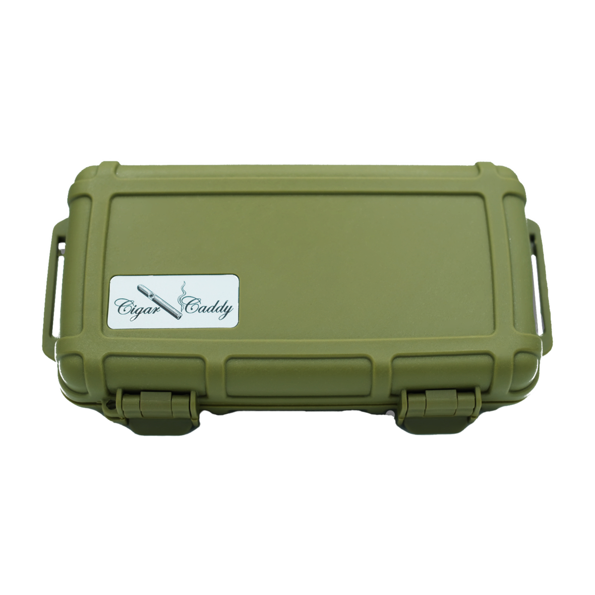 Cigar Caddy 5 Cigar Travel Humidor - Forest Green - Cigar Hut