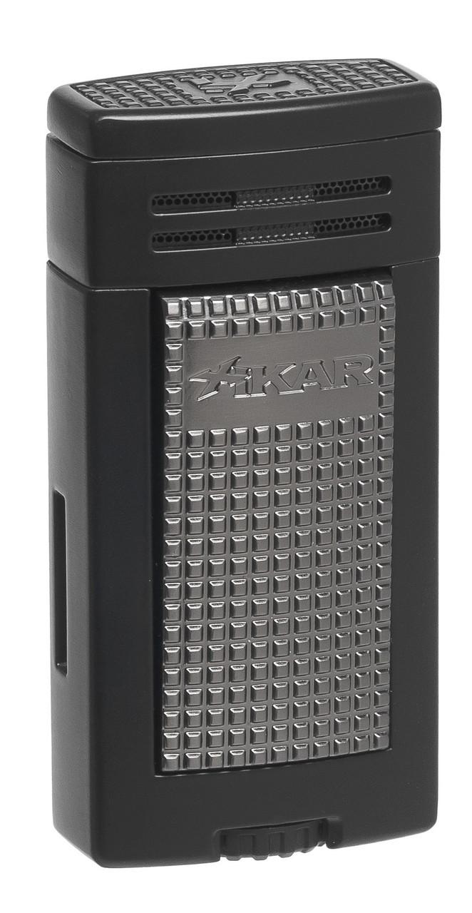 Xikar Ion Double Jet Lighter -Black - Cigar Hut