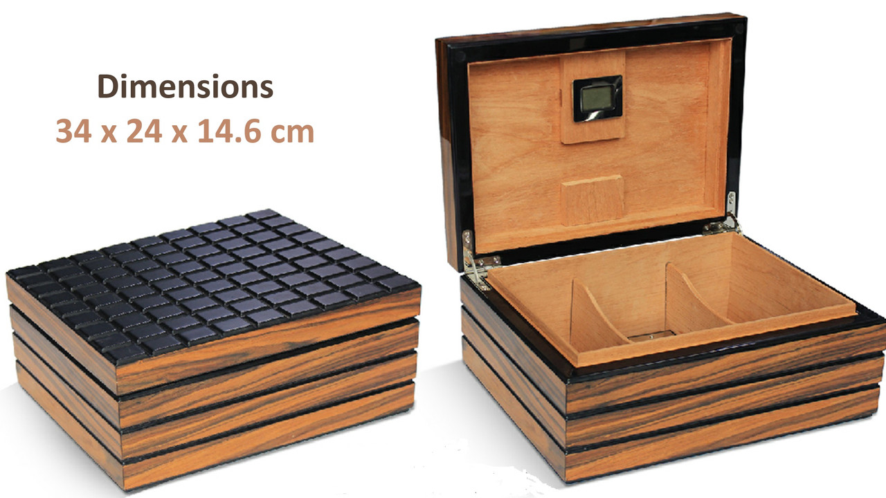The Grid Desktop Humidor - Cigar Hut