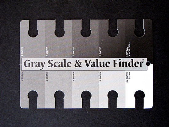 Artist's Gray Scale and Sight-Through Value Finder | The Artist's Road ...