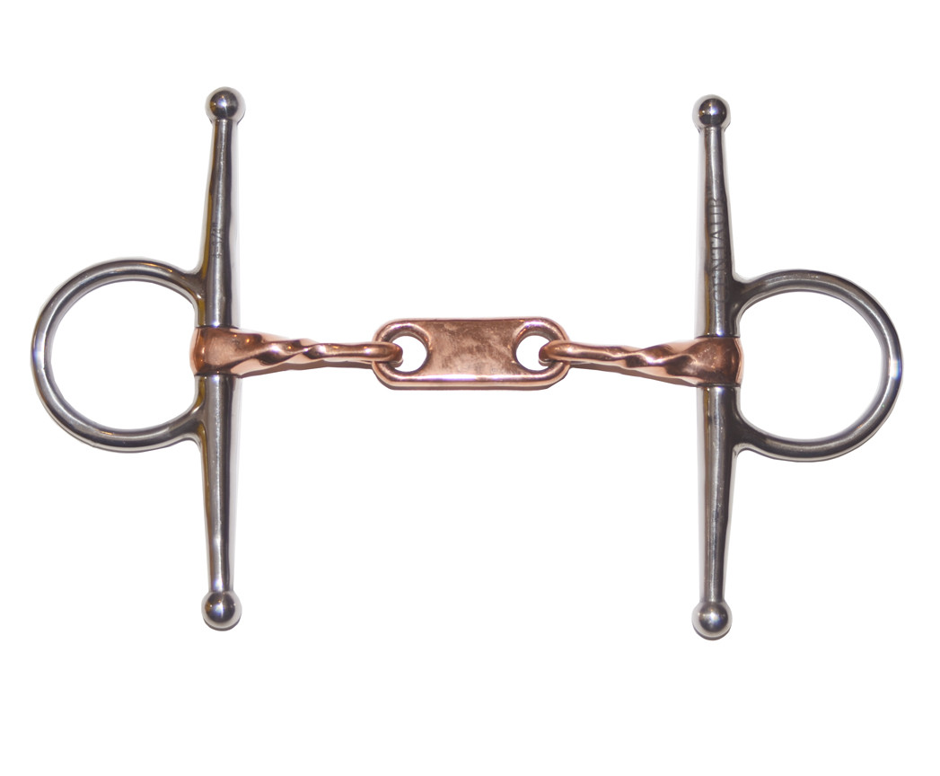 Twisted Copper Dr. Bristol Full Cheek Pony Bit