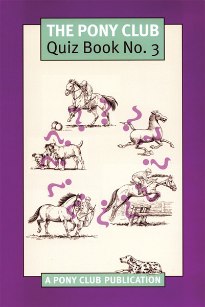 Pony Club Quiz Book, #3