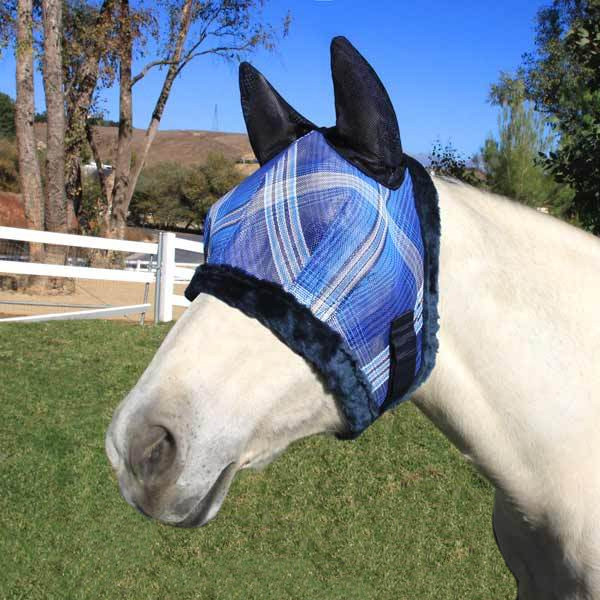 Kensington Miniature Horse Fly Mask with Ears, Sizes A & B
