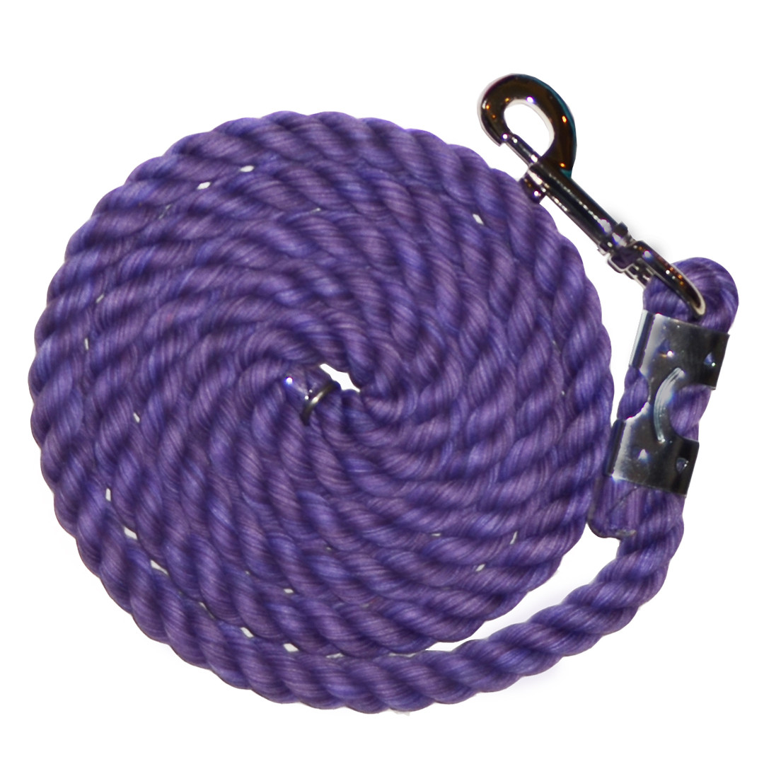 Perri's 6' Solid Color Cotton Leads
