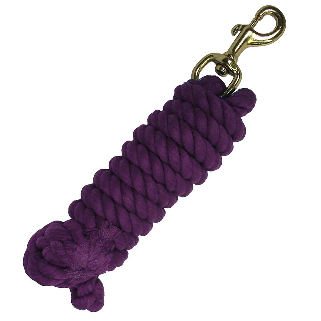 Hamilton Cotton Lead Ropes with Brass Snaps