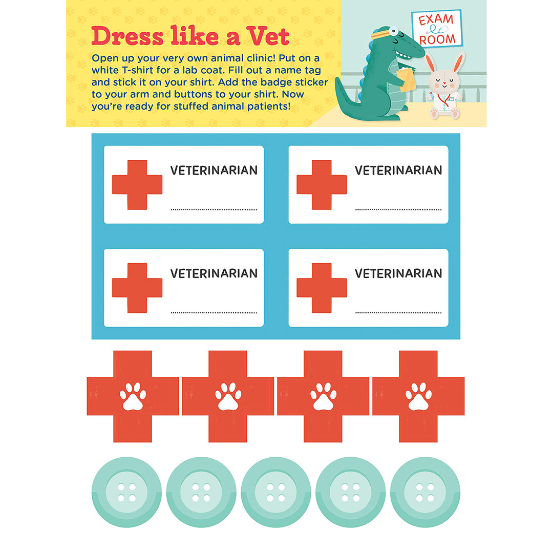 I Want to Be a Vet Activity Book