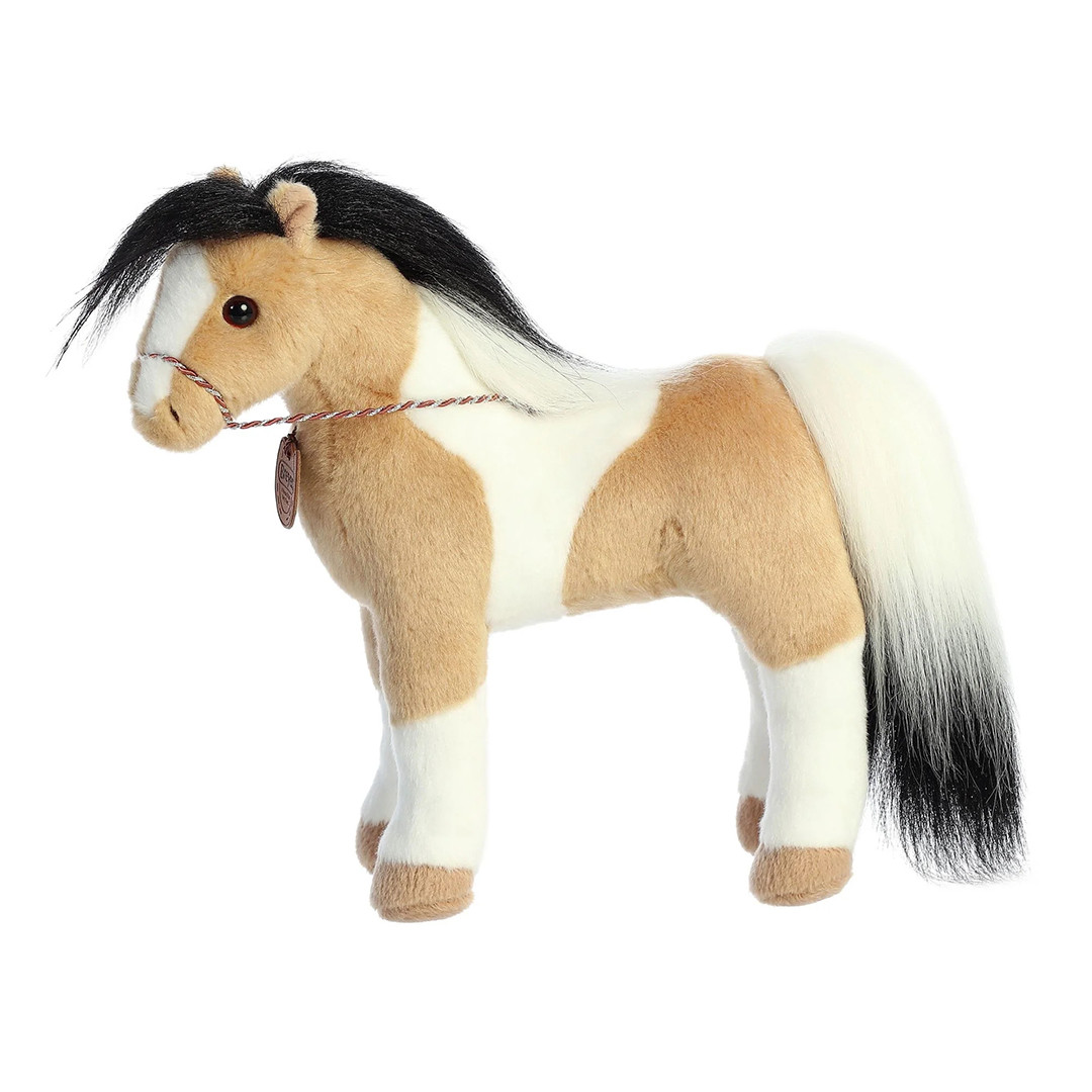 Breyer Showstoppers Plush by Aurora, 13" Buckskin Pinto