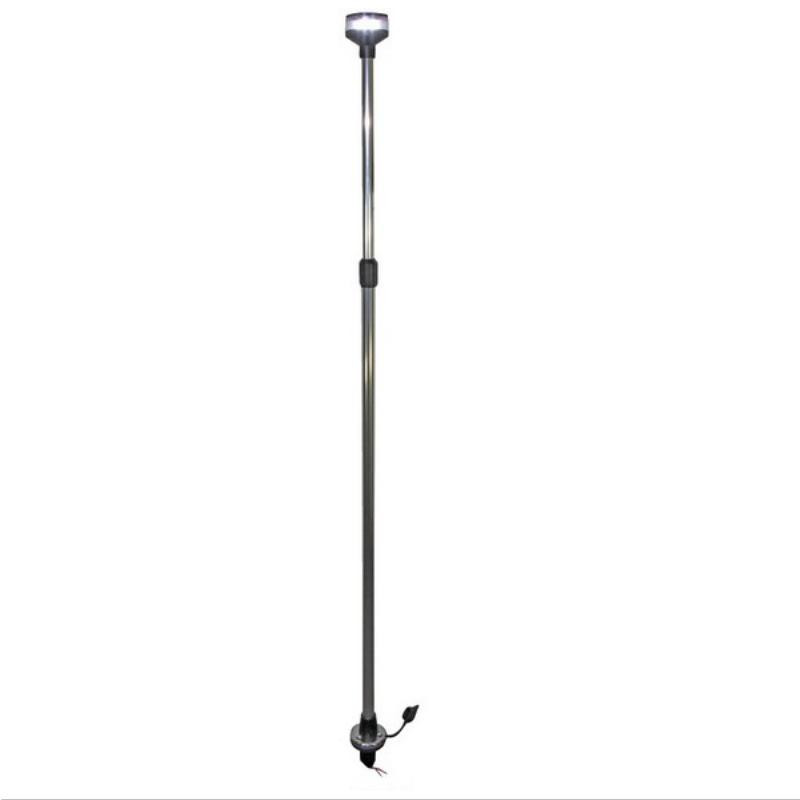 Pole Riding Light - LED Removable Telescopic, 820mm Height Above Deck ...