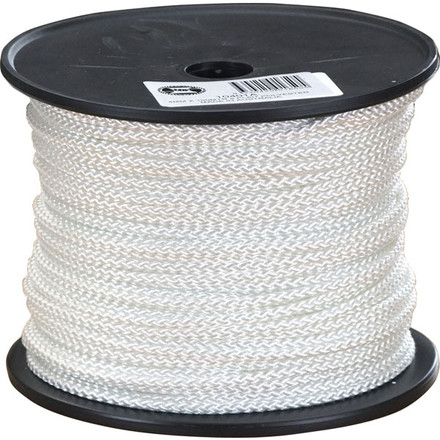 Polyester Rope - 8 Plait - Australian Made White Rope | Boat