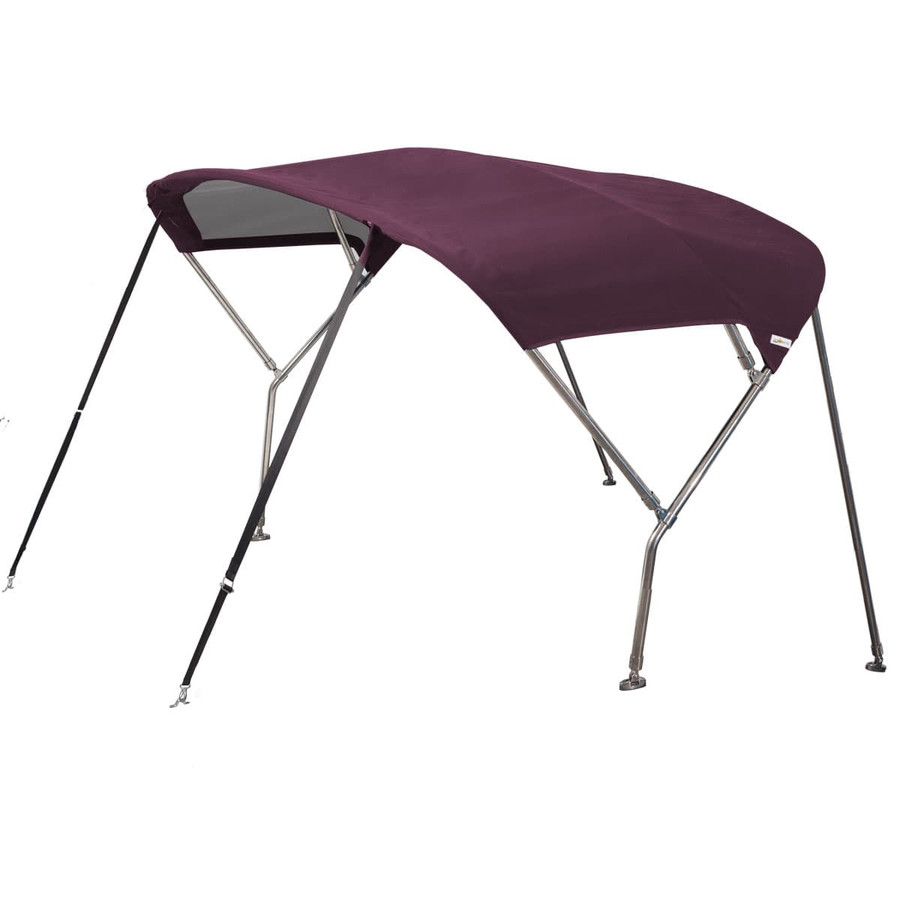 Oceansouth Sail Boat Bimini Cover - Maroon Yacht Bimini | Boat ...