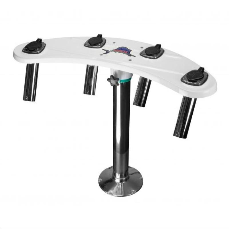 Reelax Light Tackle Station White Rocket Launcher & Stainless Steel ...