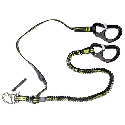 Wichard ProLine'R Tether - 2 Safety Snap Hook & 1 Snap Shackle ...