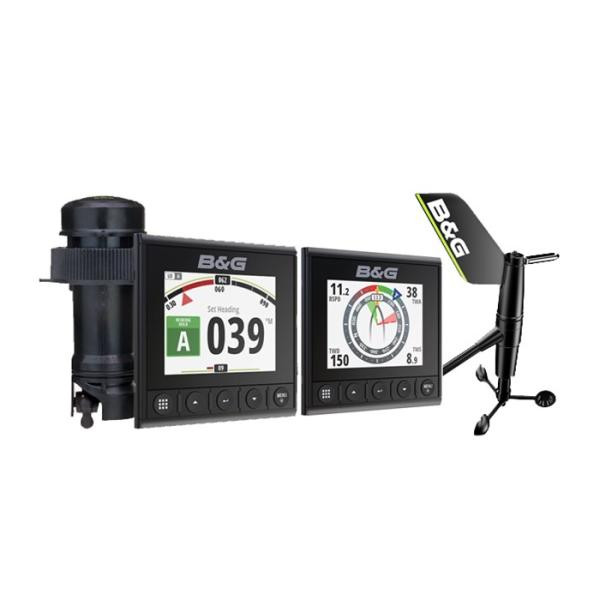 B&G Triton2 Speed/Depth/Wireless Wind Pack (x2 Displays) (000-14957-002 ...