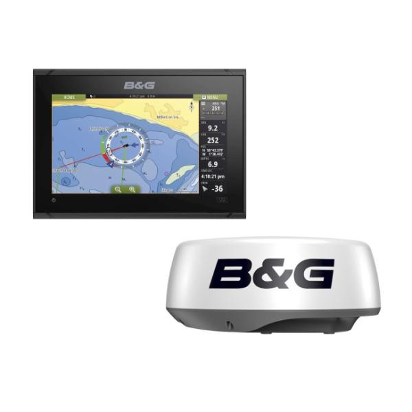 B&G Vulcan 9 Chartplotter with HALO20 Radar (000-15620-001) | Boat ...