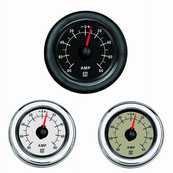 Ampmeter Gauge 50 Amp (AMP050B AMP050N AMP050W) | Boat Warehouse Australia