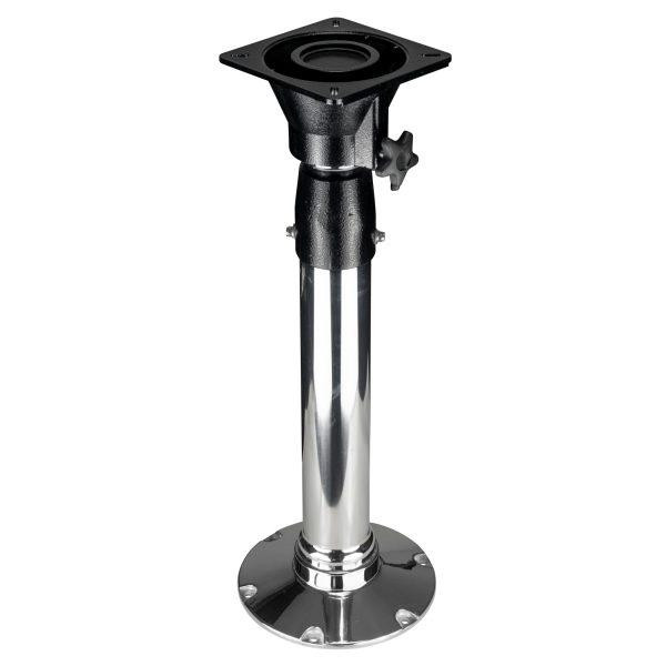 Reelax Table Pedestal Stainless Steel Adjustable - 650-1020mm (RX35100 ...