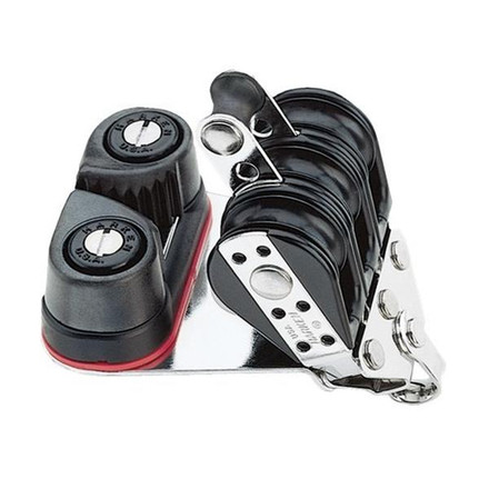 Harken Triple Bullet Block - Becket, Cam Cleat, 29mm (095) | Boat ...