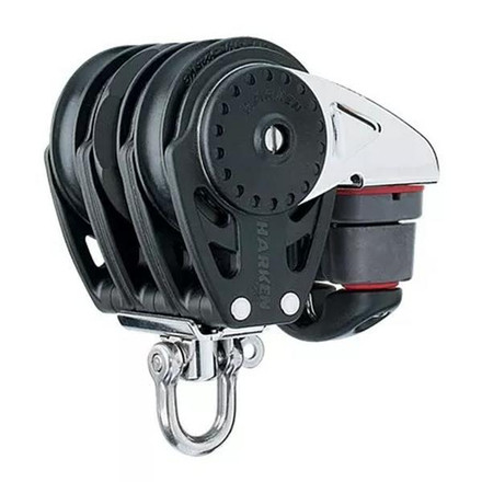 Harken 5mm Triple Ratchamatic Block - Swivel, Cam Cleat (2685) | Boat ...