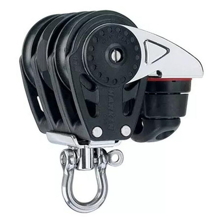 Harken 40mm Triple Ratchet Block - Swivel, Cam Cleat (2612) | Boat ...