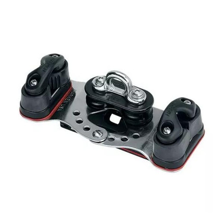 Harken 22mm High-Load 1250 Car - Fixed Sheaves, Cam Cleats (2734HL ...
