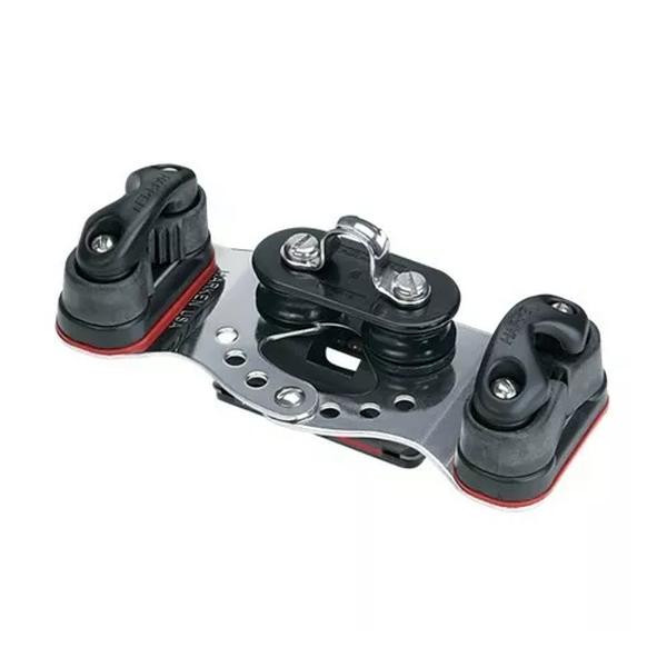 Harken 22mm Car - Fixed Sheaves, Cam Cleats (2734) | Boat Warehouse ...